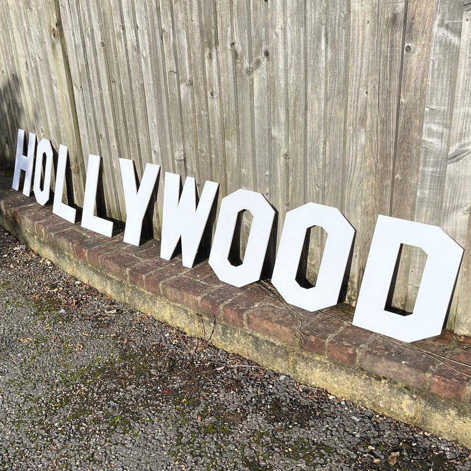 Hollywood Sign for Visual Projection Company – Sussex Lasers