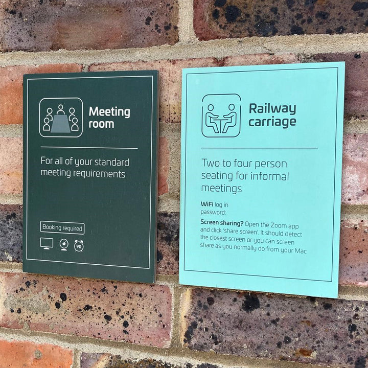 A5 Birchwood Signs - UV Printed – Sussex Lasers